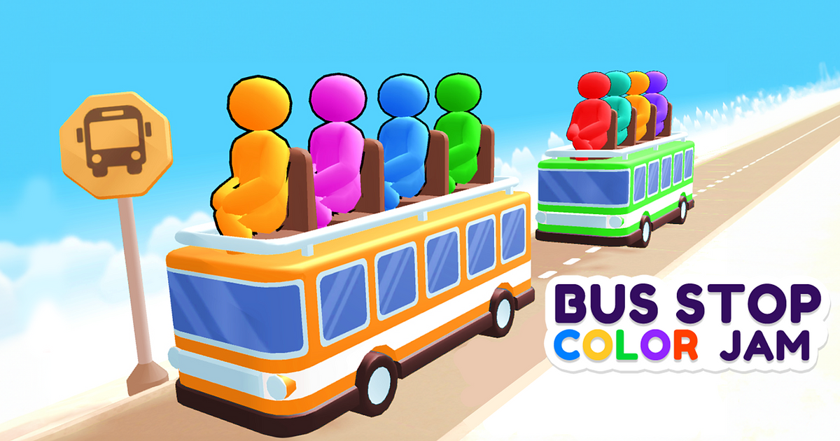 Bus Stop Color Jam - Gra Online - Zagraj Teraz | Waznygry.pl