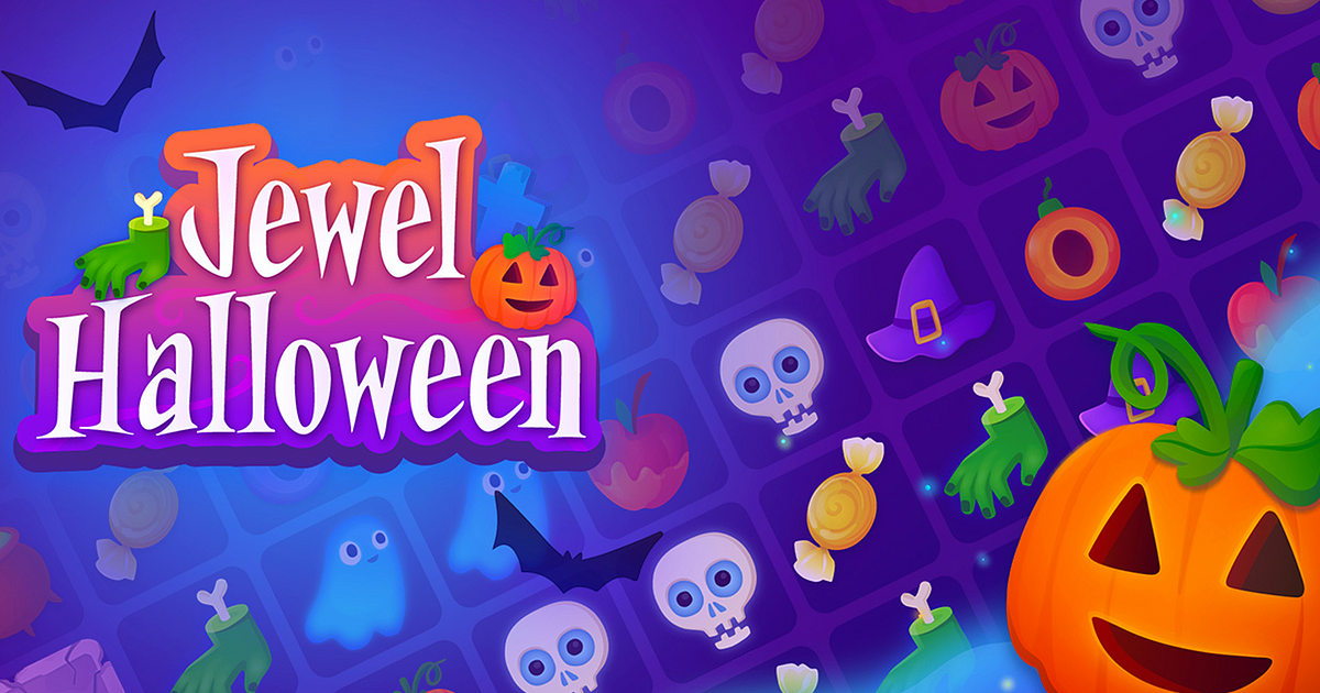 Jewel Halloween - Gra Online - Zagraj Teraz | Waznygry.pl