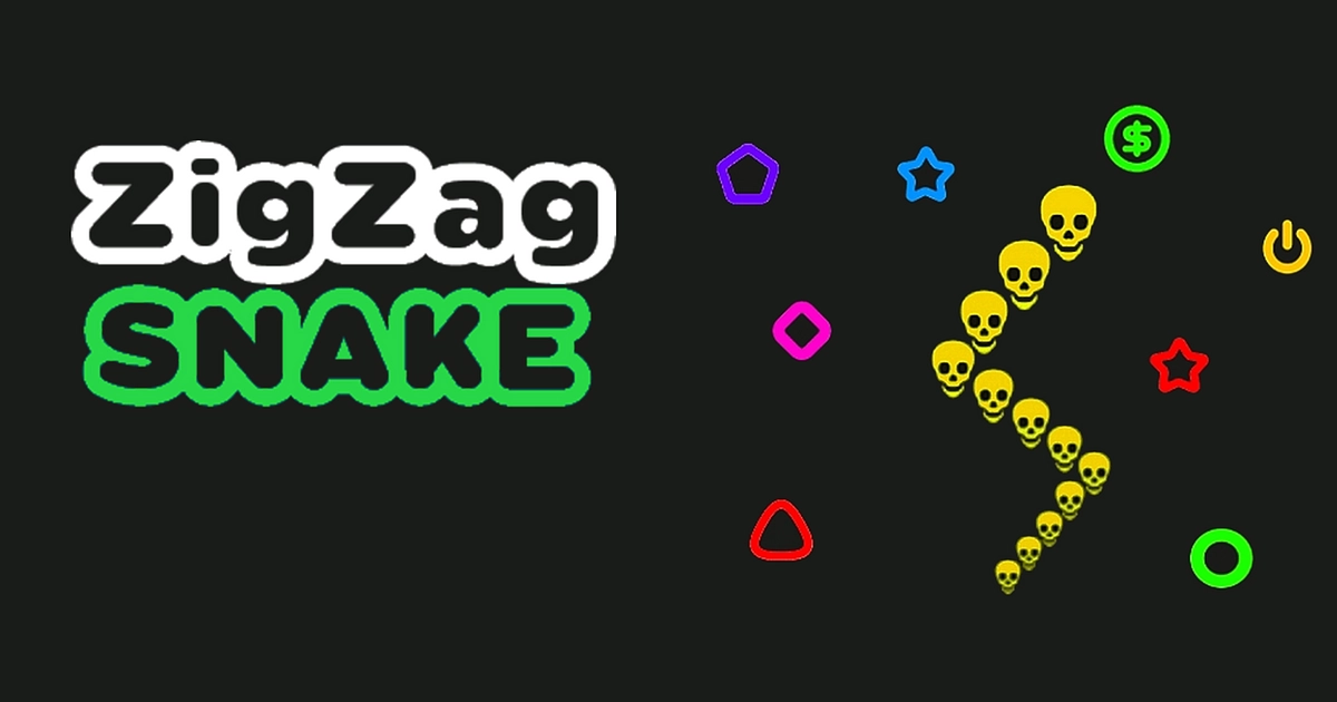 ZigZag Snake - Gra Online - Zagraj Teraz | Waznygry.pl
