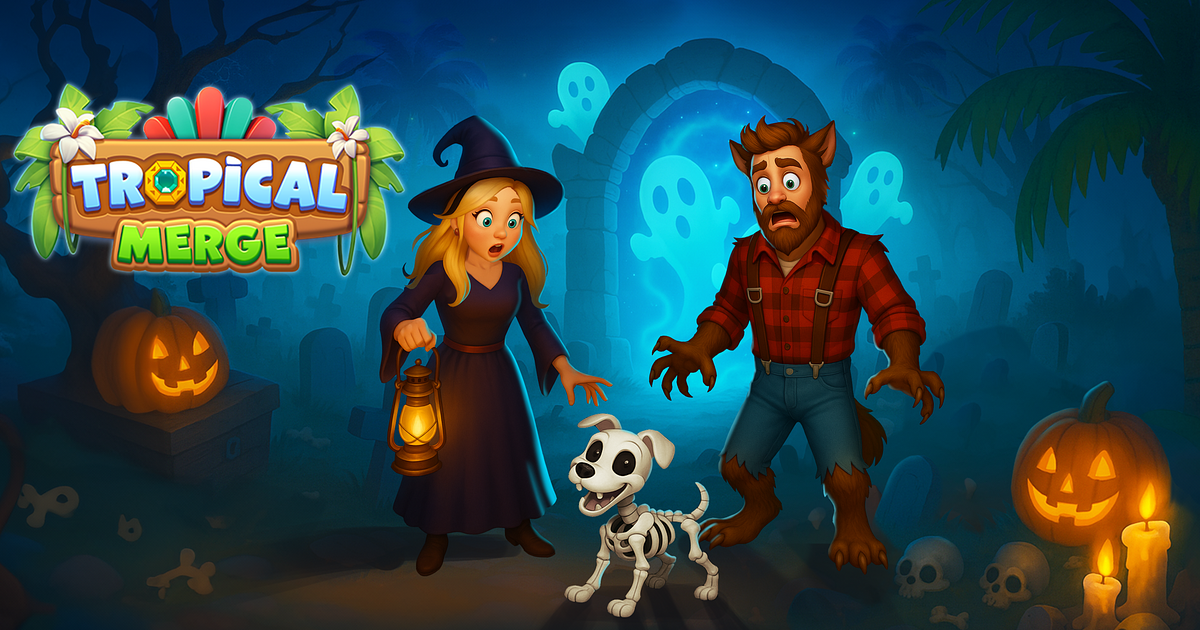 Tropical Merge - Gra Online - Zagraj Teraz | Waznygry.pl
