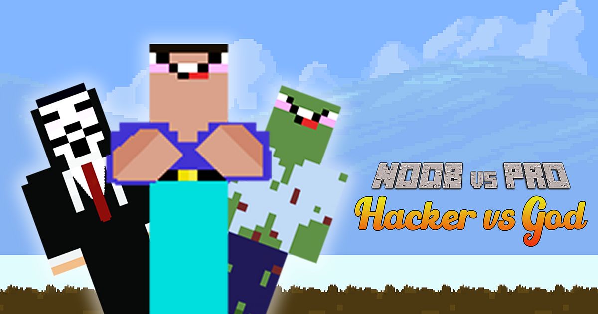 Noob vs Pro vs Hacker vs God - Gra Online - Zagraj Teraz | Waznygry.pl