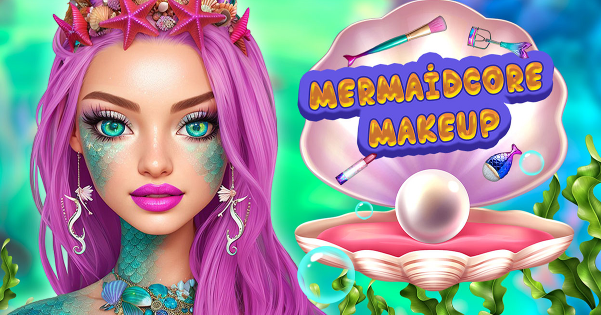 Mermaidcore Makeup - Gra Online - Zagraj Teraz | Waznygry.pl