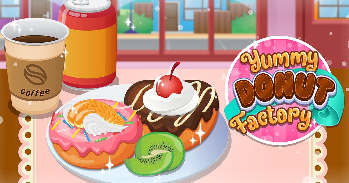 Yummy Donut Factory - Gra Online - Zagraj Teraz | Waznygry.pl