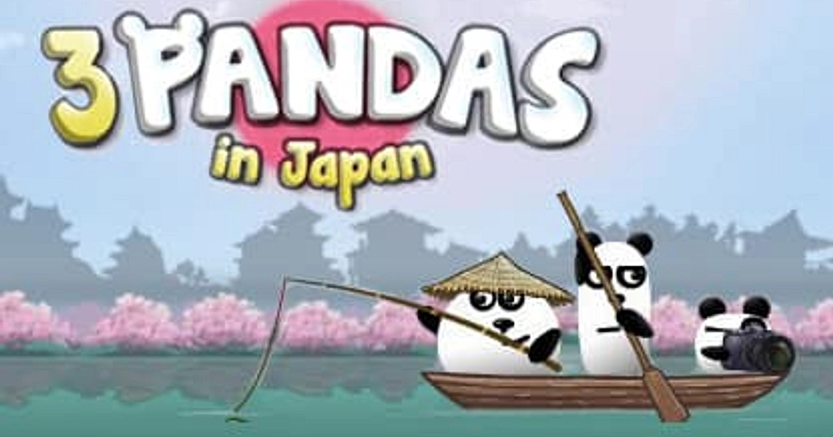 3 Pandy w Japonii - Gra Online - Zagraj Teraz | Waznygry.pl